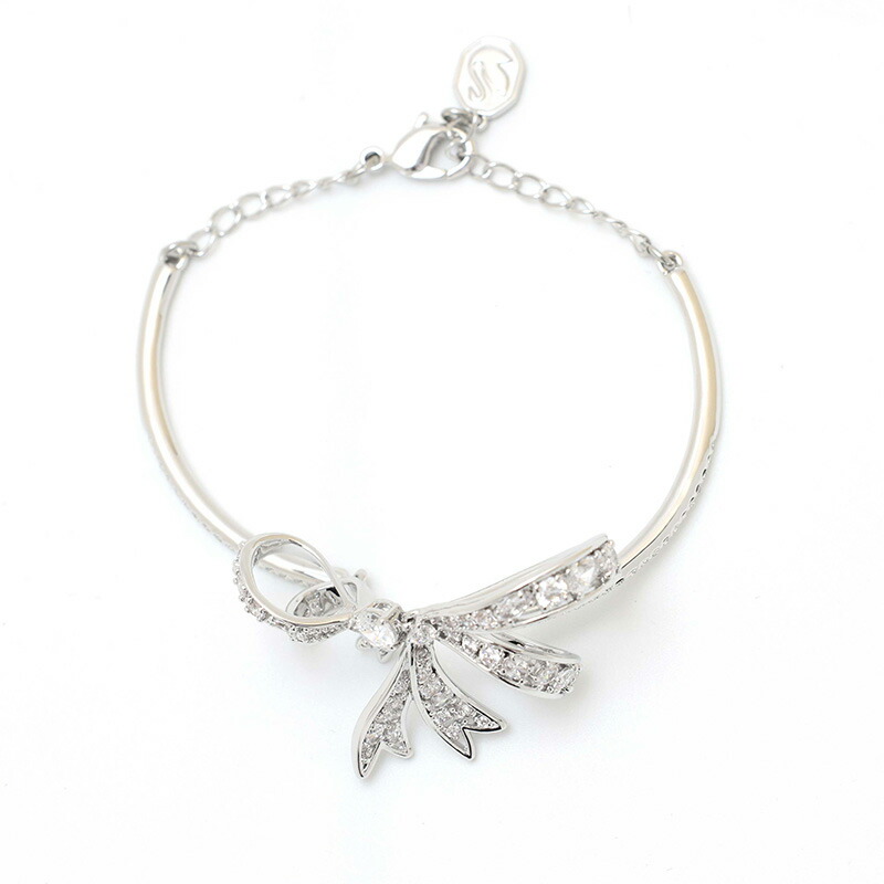 【楽天市場】【 在庫一掃セール対象 】18% OFF（2024年前期当店平均価格比）スワロフスキー バングル レディース Volta ホワイト ...