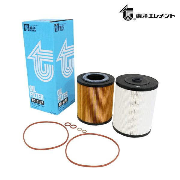 【楽天市場】【送料無料】 東洋エレメント オイルエレメント TO-4138 ミツビシ ふそうトラック FS55JY 2005.08～2010. ...