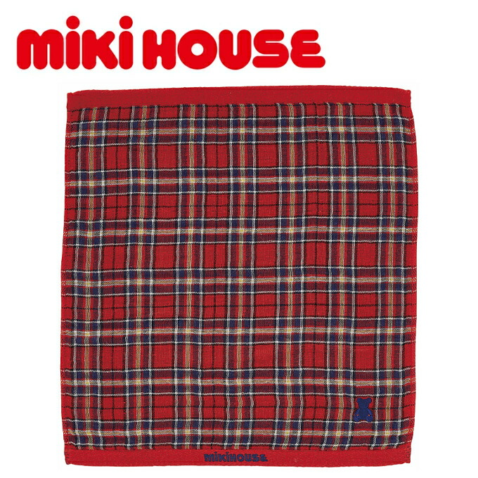 【楽天市場】贈り物におすすめ mikiHOUSE ミキハウス ふわはだたおる ハンドタオル 赤 内祝い お礼 出産祝・誕生日・入園・御祝 ...