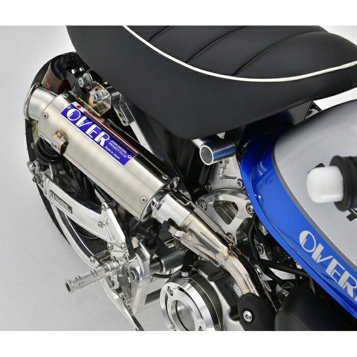 【楽天市場】【OVERRACING】16-013-53 オーバーレーシング NLアップマフラー ステンレス Monkey125(18-20)/(21-) 政府認証 フルエキゾーストマフラー ...