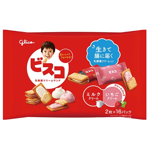 楽天市場】江崎グリコ ビスコ 焼きリンゴ 15枚×10箱入｜ 送料無料 菓子