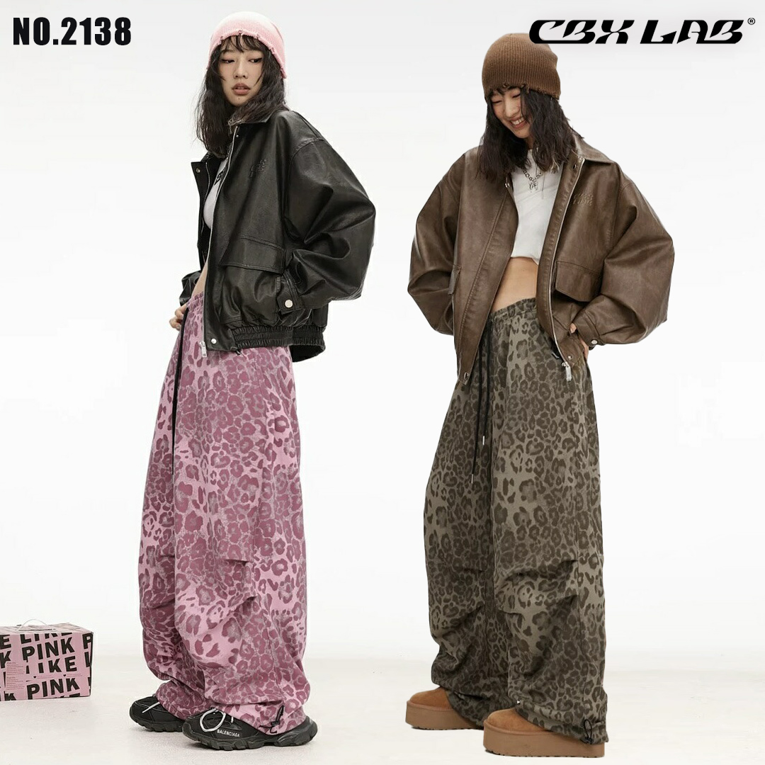 【楽天市場】マラソン開始4H限定★全品20%OFFクーポン! 【CBX LAB】レディース ダンス パンツ 衣装 豹柄 レオパード ワイド ...