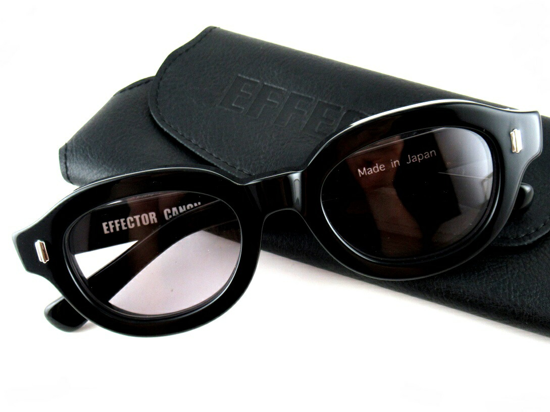 【楽天市場】【ポイント5倍】EFFECTOR/エフェクター CANON BK初期グレーサングラス紫外線カットライトカラーレンズ仕様メガネフレーム2025モデル：ROYAL MOON