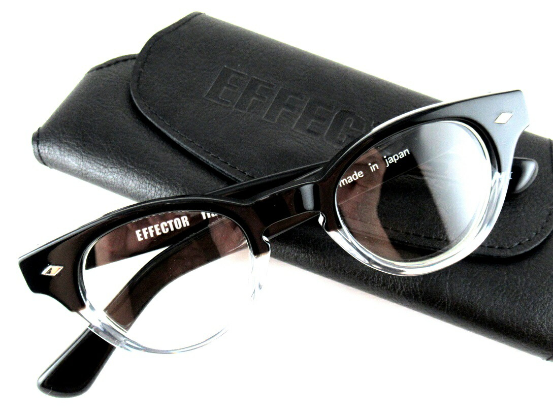 【楽天市場】【ポイント5倍】EFFECTOR/エフェクター FLANGER BK2メガネフレーム【基本レンズ無料】人気モデル再入荷！：ROYAL MOON
