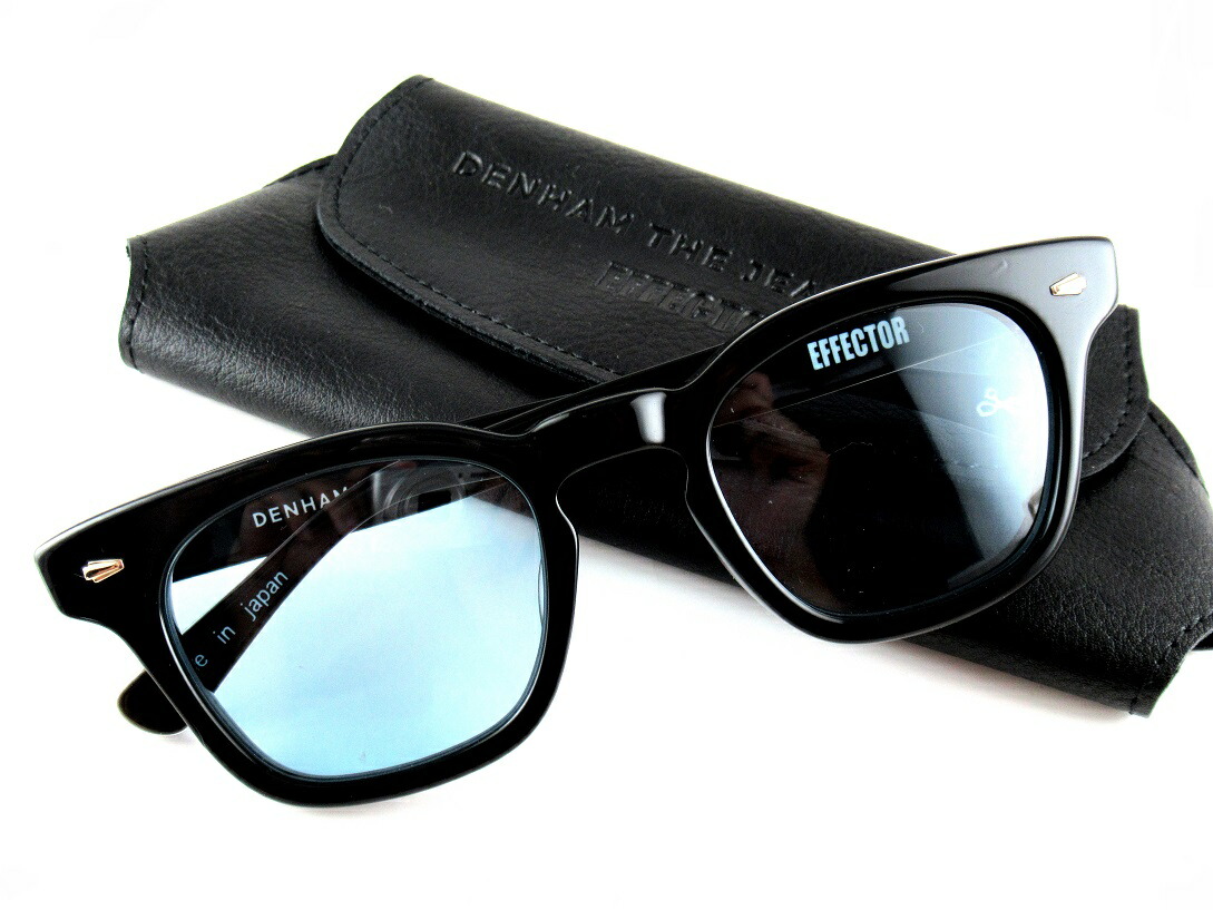 【楽天市場】EFFECTOR/エフェクター DENHAM-5 BK/BL限定コラボモデルブルーサングラスレンズ【基本レンズ無料】【送料無料】：ROYAL MOON