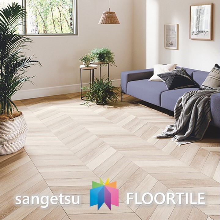 【楽天市場】ウッド床材 木目 シェブロンウッド 108×494.1×2.5mm WD1088 サンゲツ フロアタイル ウッド SANGETSU FLOORTILE WOOD：ロイヤル建材通販