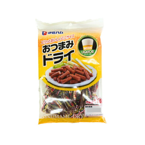 【楽天市場】伊藤ハム おつまみドライ 116g 10袋 カルパス ジャーキー お酒のお供 父の日 晩酌 おつまみ ソーセージ ドライソーセージ 送料無料：業務用食品問屋アールズ