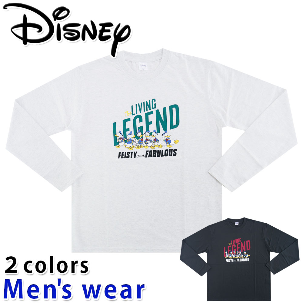【楽天市場】★メール便送料無料★ ディズニー 長袖 Tシャツ メンズ 4477-9500B ドナルド ダック Disney グッズ：セレクトショップHOBBYS
