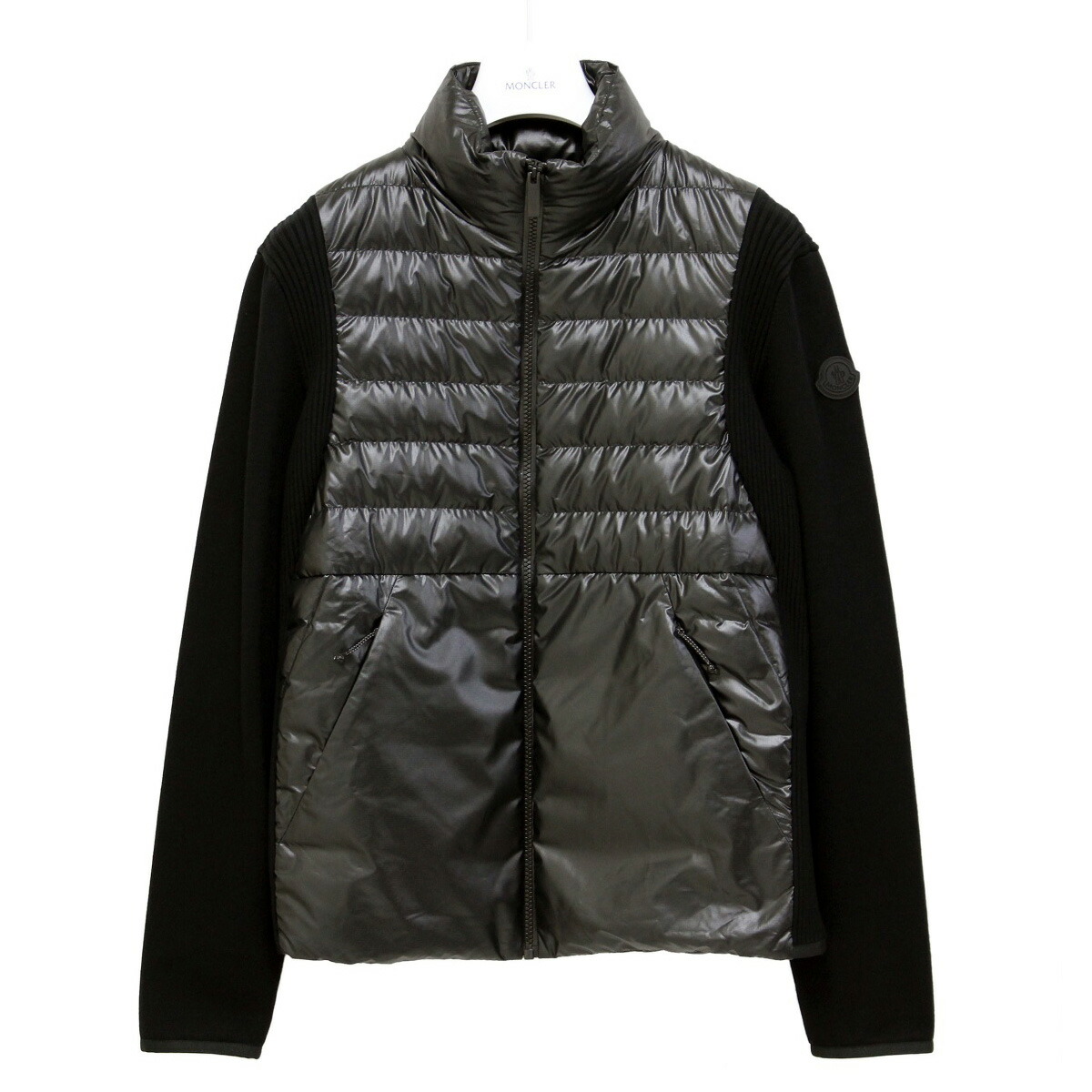 【楽天市場】14 MONCLER モンクレール 9B00009 M1232 ブラック ブルゾン ダウン切替：セレクトショップNEO 楽天市場店