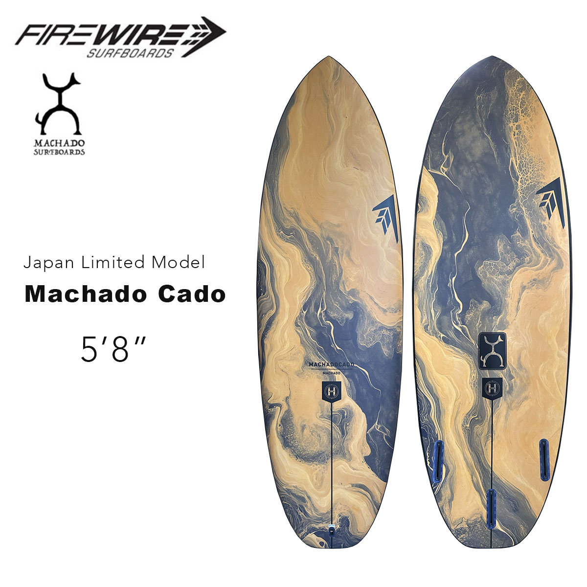 【楽天市場】ファイヤーワイヤー サーフボード マチャド カド 日本限定モデル FIREWIRE SURFBOARDS Machado Cado ...