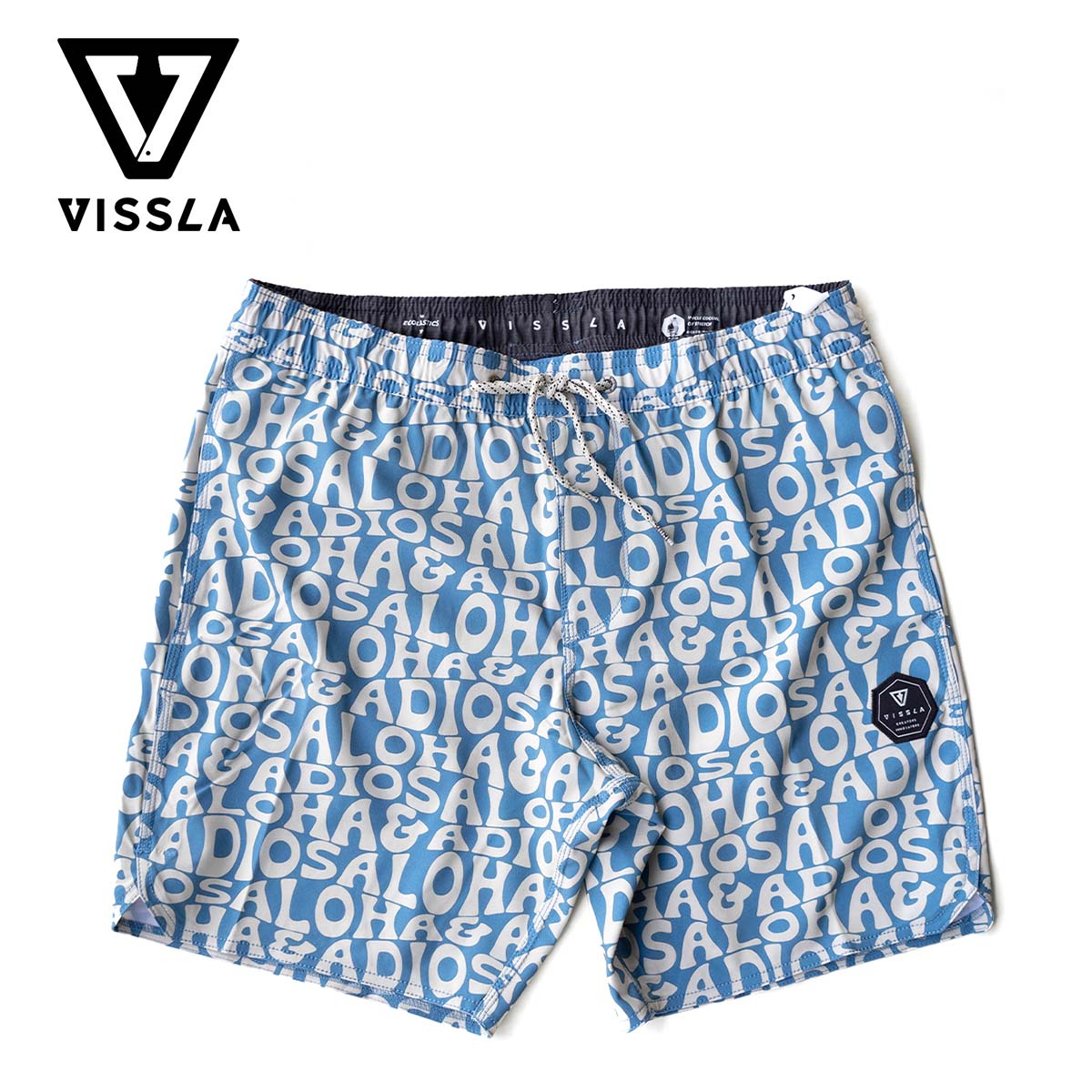 【楽天市場】ヴィスラ ボードショーツ メンズ VISSLA アロハ&アディオス 16.5インチ DSK ブルー系 ボードショーツ ALOHA&ADIOS BOARDSHORT サーフパンツ ビ ...