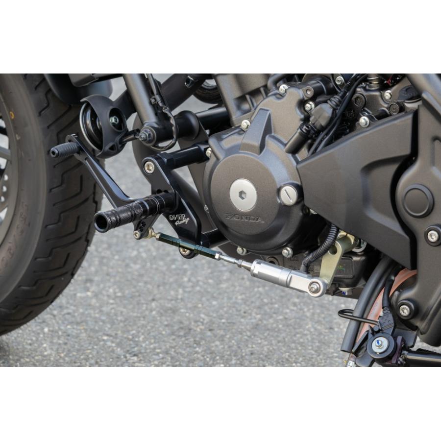 【楽天市場】OVER RACING (オーバーレーシング) フォワードコントロールステップ 4P ブラック Rebel250(25)E-Clutch 51-132-01B：バイクパーツ・用品 ...