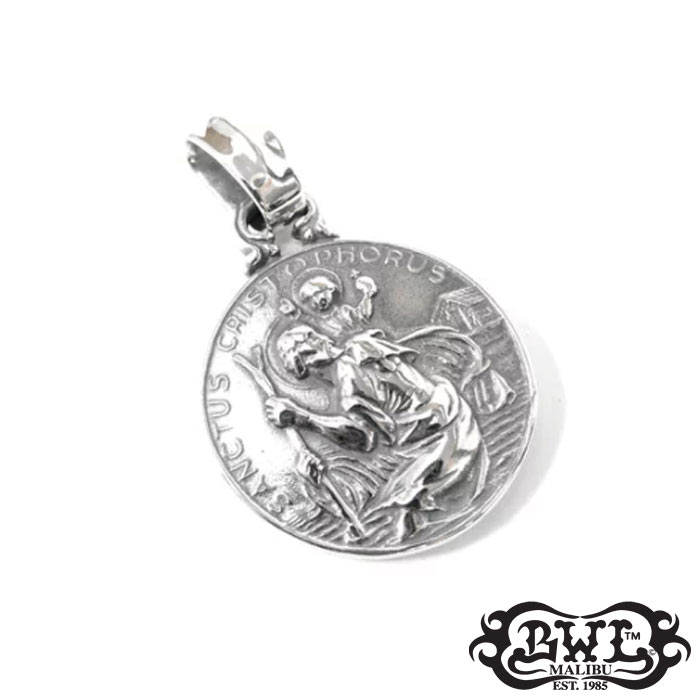 【楽天市場】ビルウォールレザー ネックレス 正規販売店 bwl BWL シルバー925 ペンダント レディ オブ ザ ハイウェイ ペンダント 【コイン アメリカ製 ネックレス メンズ ...