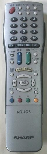 【楽天市場】【中古】シャープ純正 GA417WJSA SHARP製 テレビリモコン：LUITASU-R