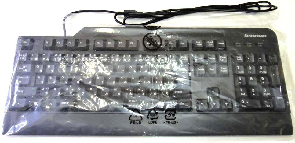 【楽天市場】【新品 未使用】 Lenovo 純正 KU-0225 日本語 キーボード USB Desktop Keyboard：LUITASU-R