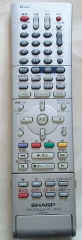 【楽天市場】シャープ GA197SA SHARP HDD・DVDレコーダー/テレビ リモコン：LUITASU-R