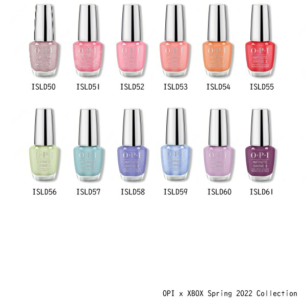 【楽天市場】OPI Infinite Shine インフィニット シャイン ISL D50 D51 D52 D53 D54 D55 D56 ...