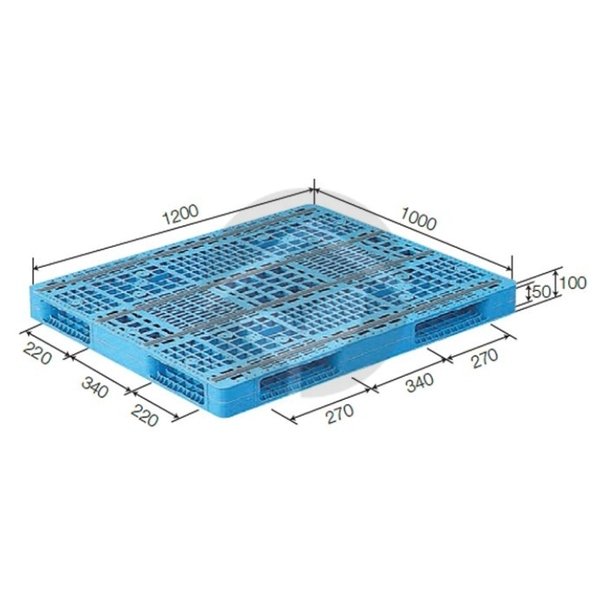 【楽天市場】サンコー 三甲 TP専用パレット R4-1012-4 ライトブルー 812032-01：資材・印刷のルネ 楽天市場店