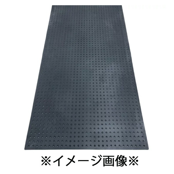 【楽天市場】ワンツーマット 15t×1m×2m 黒 AR-1603 アラオ 養生用ゴムマット ブラックターフ 滑り止め 屋外 歩行用 ラバー ...