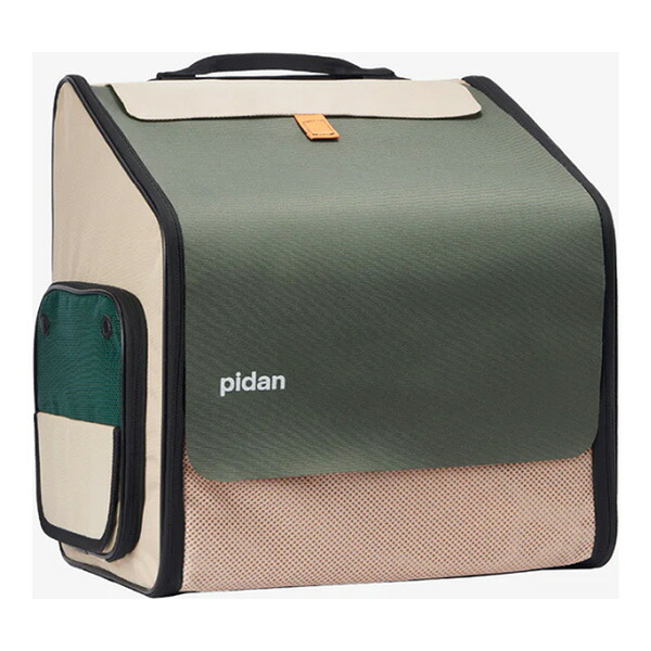 【楽天市場】ペット用折りたたみ式ハウス型 2wayリュック pidan JP a ペット グッズ 犬 ドッグ 猫 キャット 広げられる 組み立て簡単 猫トイレ付き 通気性 透明窓 防塵 ...