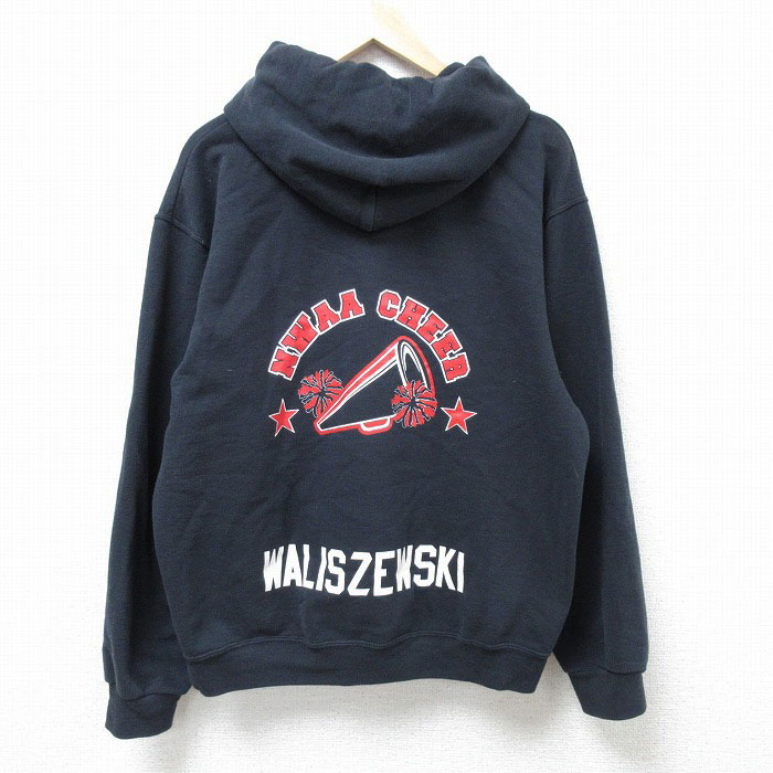 【楽天市場】【中古】古着 ジャージーズ 長袖スウェットパーカー メンズ 00年代 00s NWAA CHEER キャサリン 黒 ブラック L ...