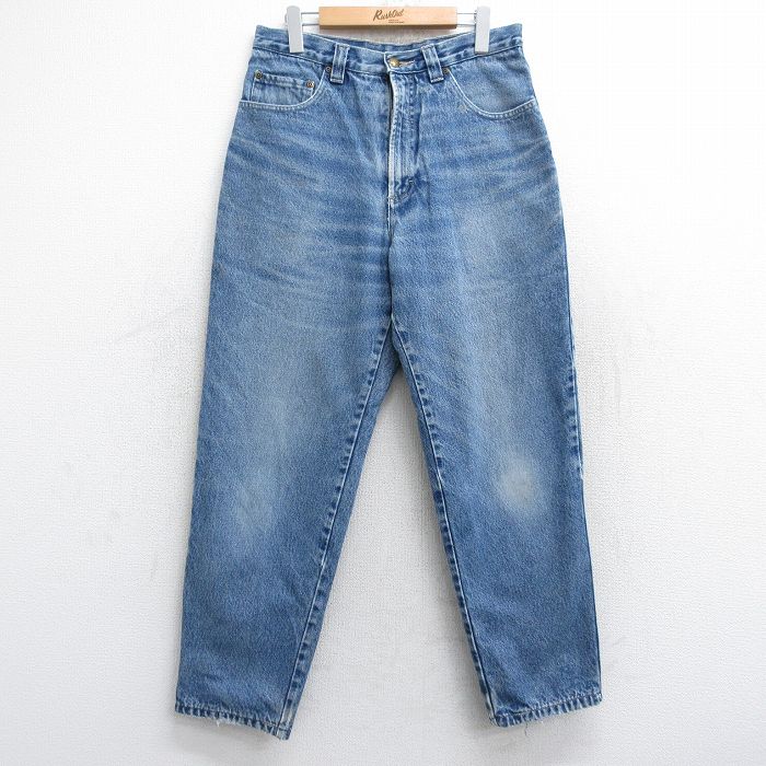 【楽天市場】【中古】古着 ウールリッチ WOOLRICH ジーンズ メンズ ヒゲ テーパード 紺 ネイビー デニム 内側フランネル 【spe ...