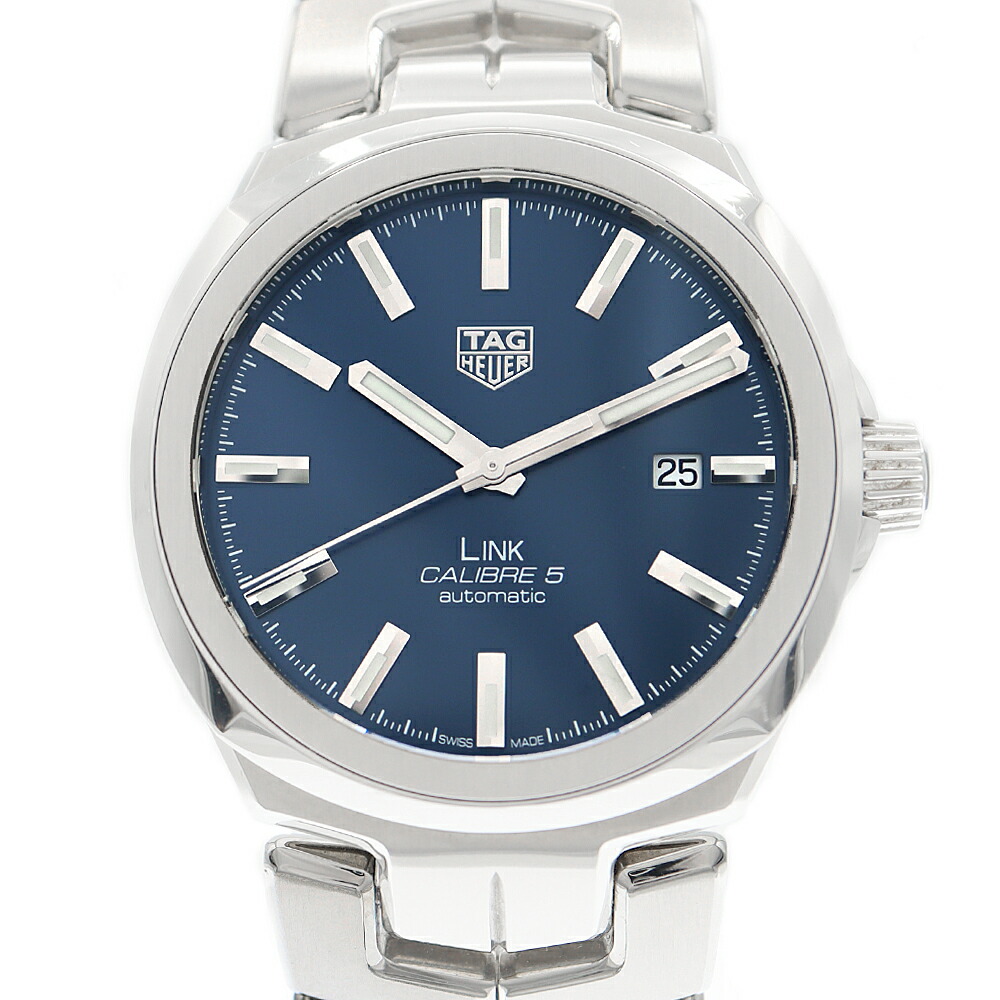 【楽天市場】内部点検済 TAG Heuer タグホイヤー LINK リンク キャリバー5 WBC2112 BA0603 デイト 100m防水 ...