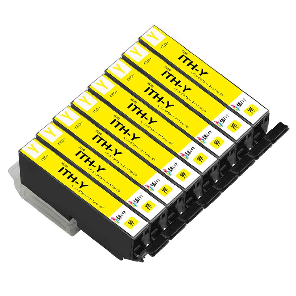 【楽天市場】ITH-6CLエプソン互換インクカートリッジITH EPSON目印：いちょうイチョウ ITH-Yイエロー8本 対応プリンター:EP-709A EP-710A EP-711A EP ...