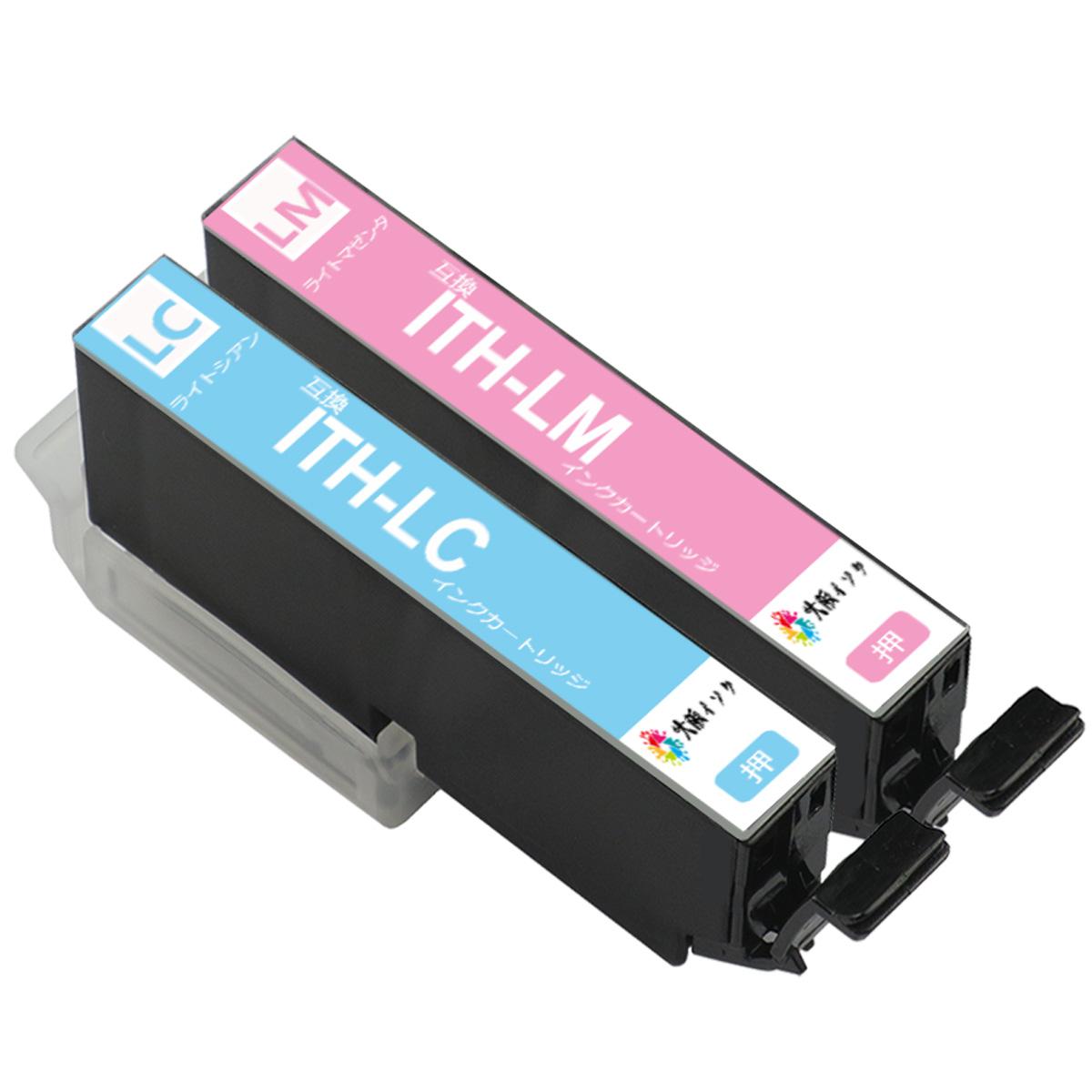 【楽天市場】ITH 互換インクITH-LC ITH-LM各1個 計2本セットエプソンEPSON目印：いちょうイチョウ 対応プリンター:EP-709A EP-710A EP-711A EP ...