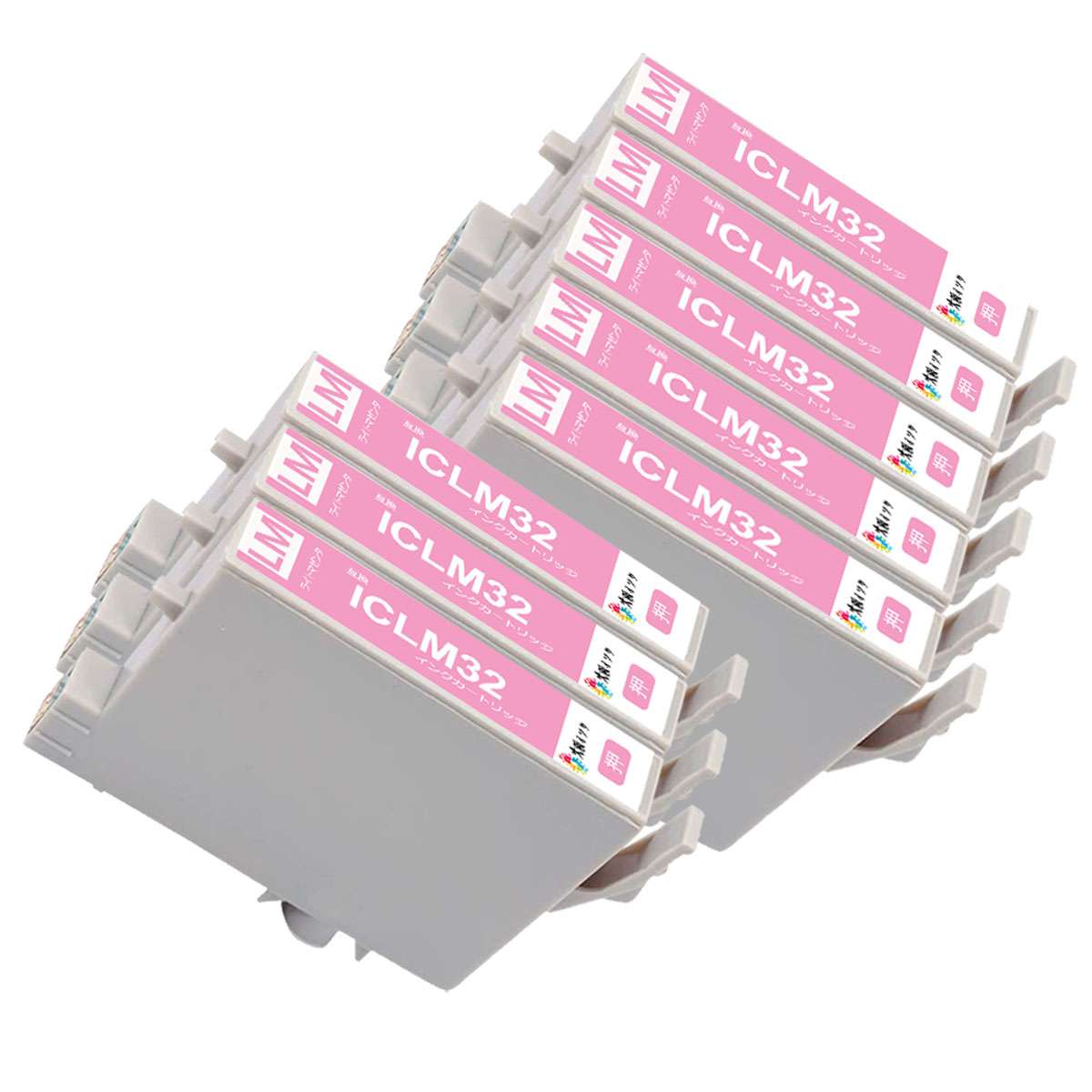 【楽天市場】IC6CL32エプソン互換インクカートリッジIC32 EPSON ICLM32ライトマゼンタ8本 目印：ヒマワリ 増量対応プリンター:L-4170G PM-A850 PM ...