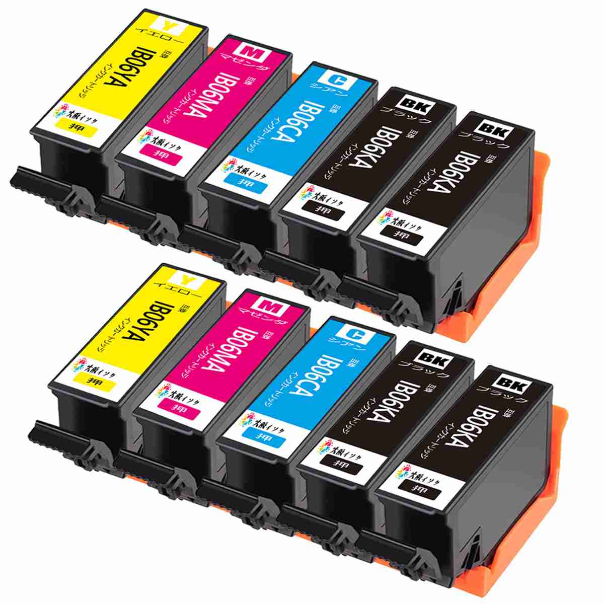 【楽天市場】IB06CL4A互換インクカートリッジ エプソンEpson増量ブラック（IB06KA）4本・シアン（IB06CA）2本・マゼンター（IB06MA）2本・イエロー（IB06YA）2本 ...