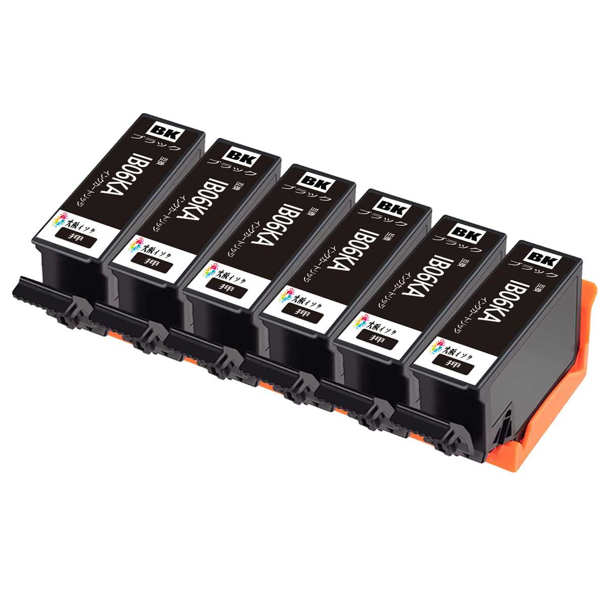 【楽天市場】IB06CL4A互換インクカートリッジ エプソンEpson増量ブラック（IB06KA）6本インクタンク 目印：メガネめがね 対応プリンター：PX-S5010 PX-S5010R1 ...