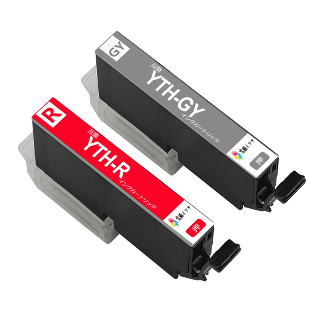 【楽天市場】YTH-6CLエプソン互換インクカートリッジYTH EPSON YTH-R YTH-GY各1本計2個 対応プリンター:EP-10VA EP-30VA 最新型ICチップ付き/残量表示 ...