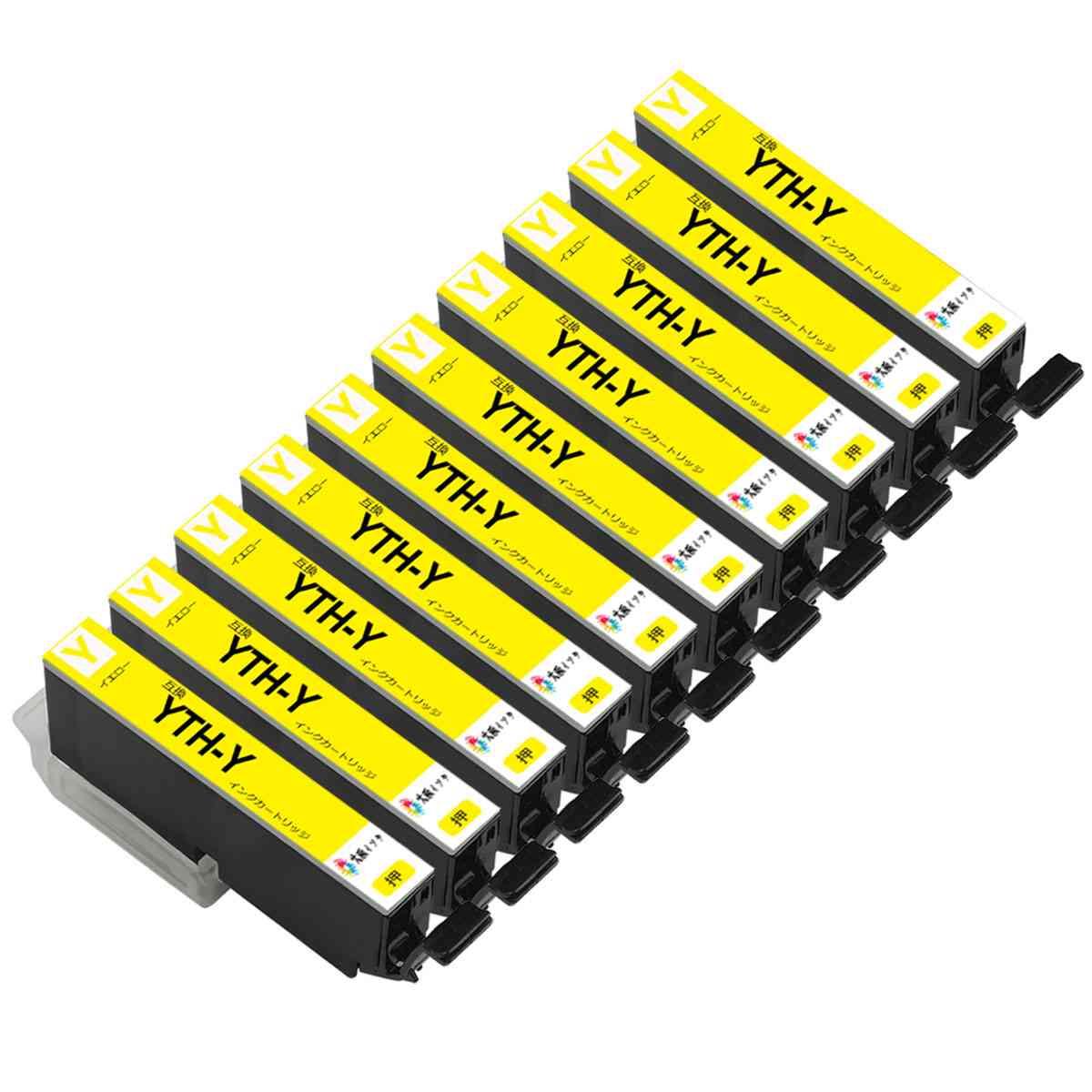 【楽天市場】YTH-6CLエプソン互換インクカートリッジYTH EPSON YTH-Yイエロー10本 対応プリンター:EP-10VA EP-30VA 最新型ICチップ付き/残量表示機能付/個別 ...