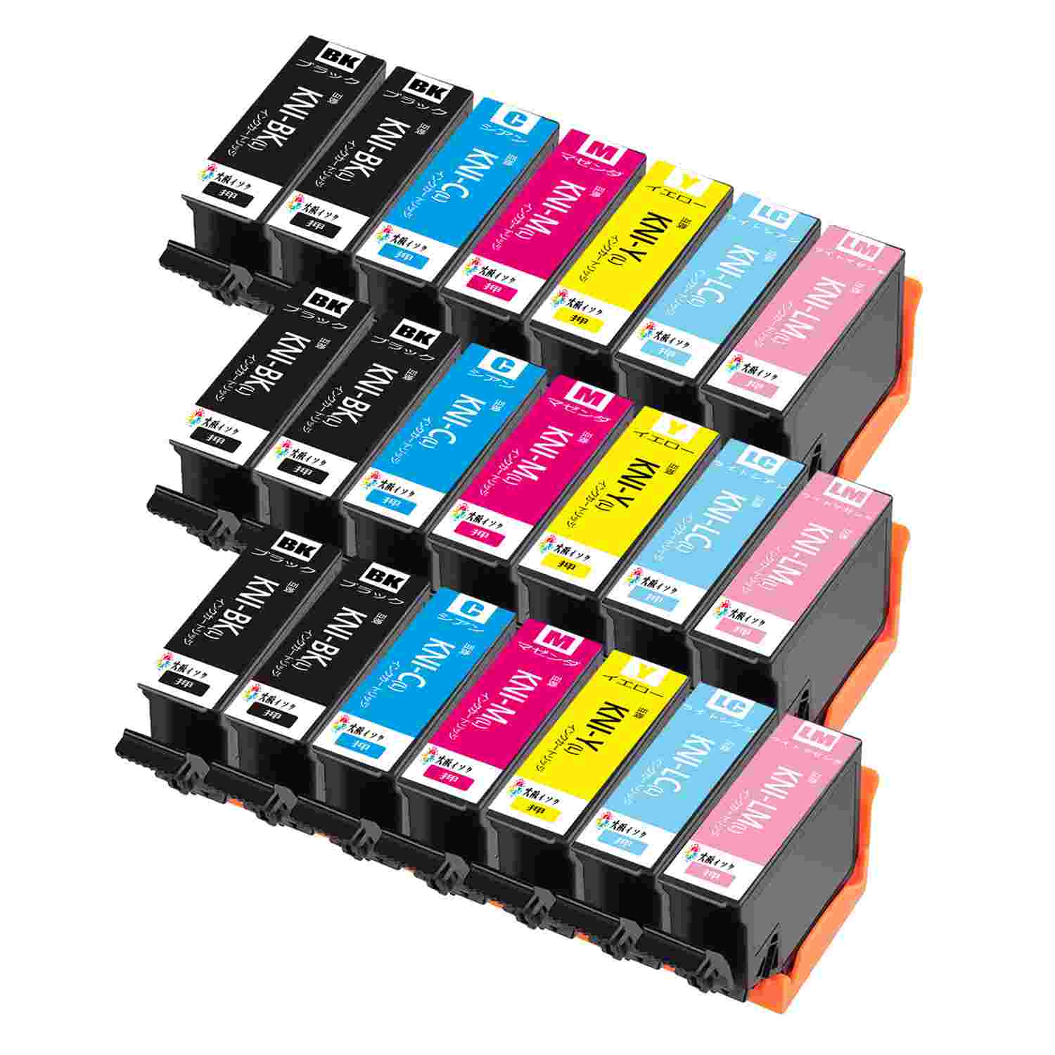 【楽天市場】KNI-6CL-L互換インクカートリッジ KNI 6色21本セット KNI-BK-Lブラック*6 KNI-C-Lシアン KNI-M-Lマゼンタ KNI-Y-Lイエロー KNI-LC ...