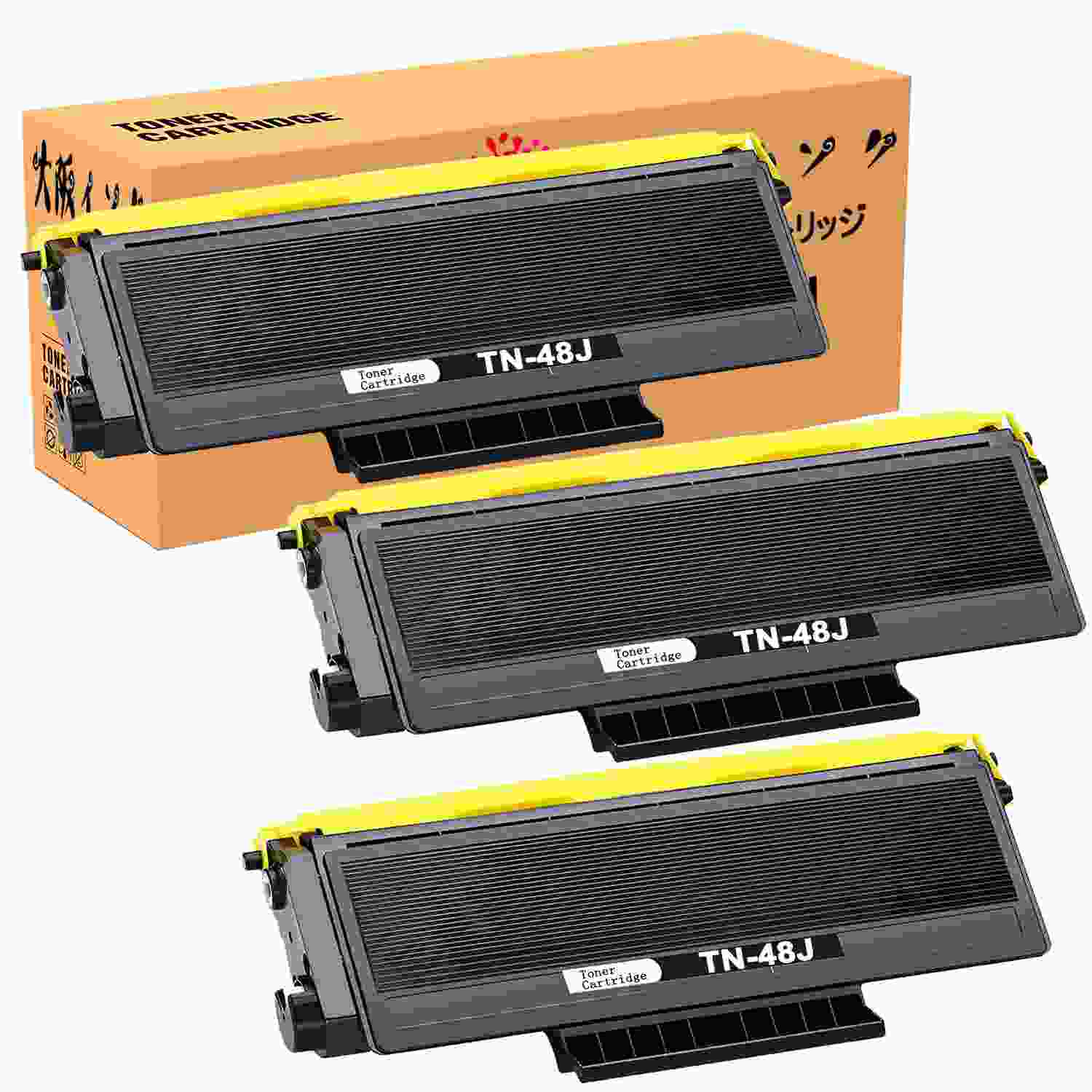 【楽天市場】TN-48J ブラック th-48j th48j 3個セット ブラザー br対応プリンター用 互換トナーカートリッジ 対応機種: HL-5380DN・HL-5350DN・HL ...