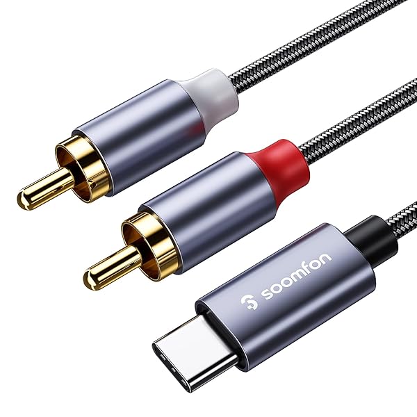 【楽天市場】USB TYPE C RCA 変換ケーブル 1M - Type-C オーディオケーブル 2RCAジャック 赤/白 DACチップ搭載 ...