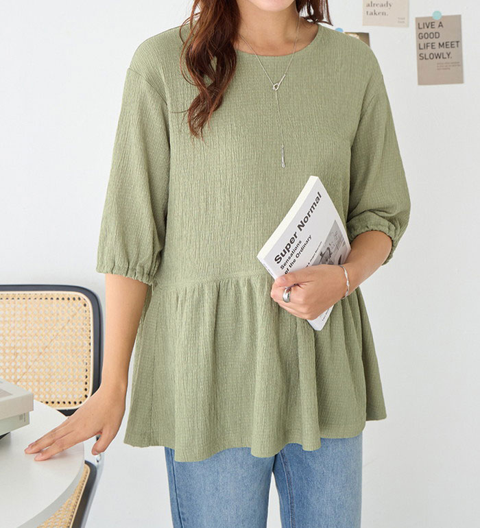 【楽天市場】カットソー プルオーバー レディース ジャカードペプラムトップス 2025夏 Viola e Viola ヴィオラ M-3L：RyuRyu（リュリュ）