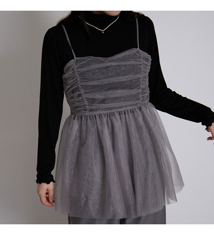 【楽天市場】ブラウス レディース ラメチュールビスチェ 2025夏 RANAN ラナン M-LL：RyuRyu（リュリュ）