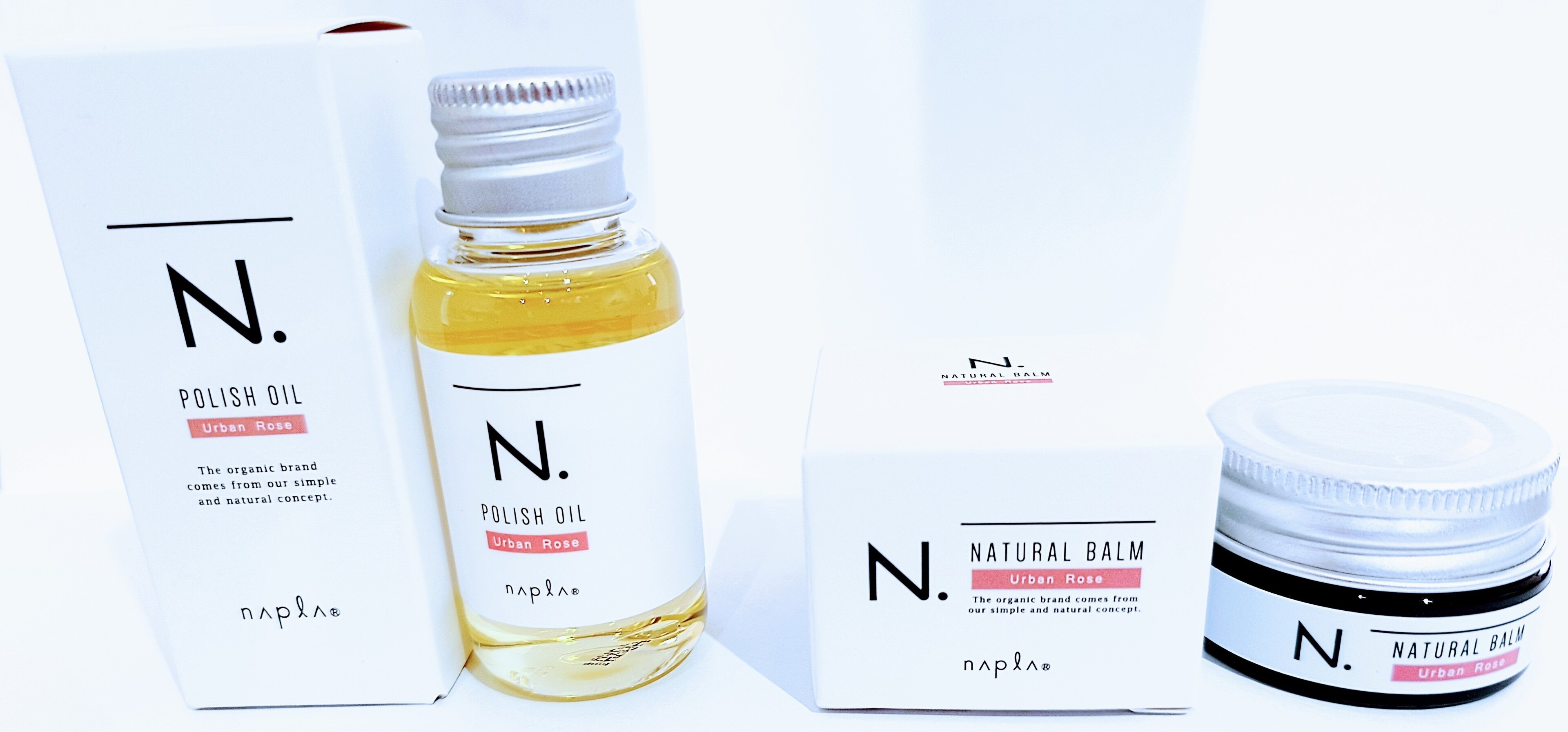 【楽天市場】N．ポリッシュオイルUR（アーバンローズ）30ml＆N．ナチュラルバームUR（アーバンローズ）18g：エスブライト