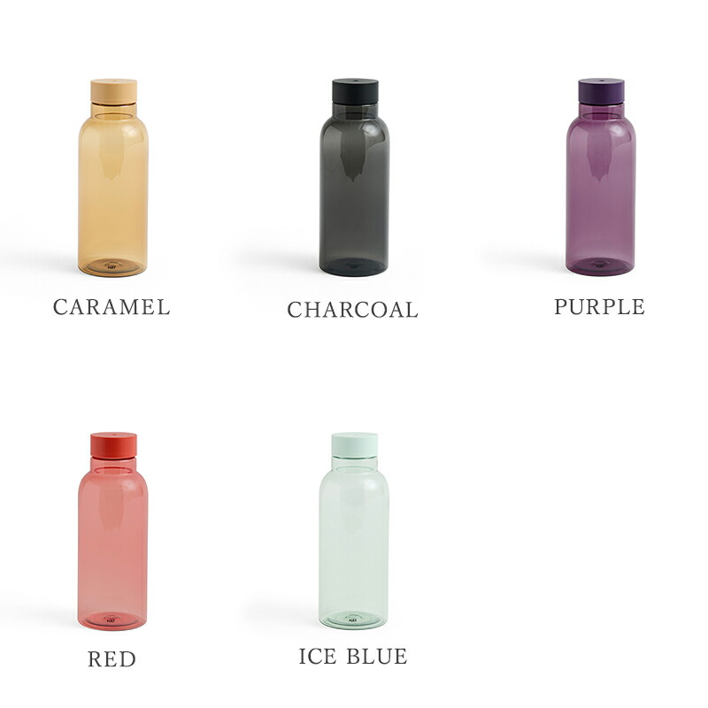 HAY ヘイ MIZ WATER BOTTLE 0.54L ミズ ウォーターボトル水筒 全5色 540ml 深澤直人プロテイン 青汁 ヨガ ジム スポーツ 学校 オシャレ