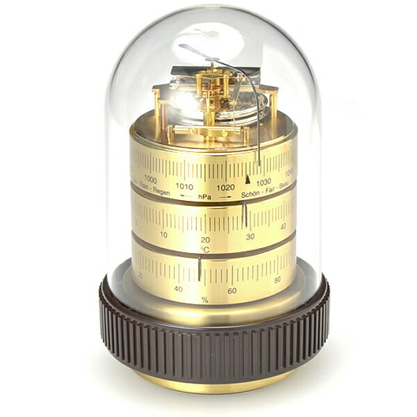 【楽天市場】BARIGO / 温湿気圧計 M （ゴールド） Φ120xH170mm：スタイルデコ