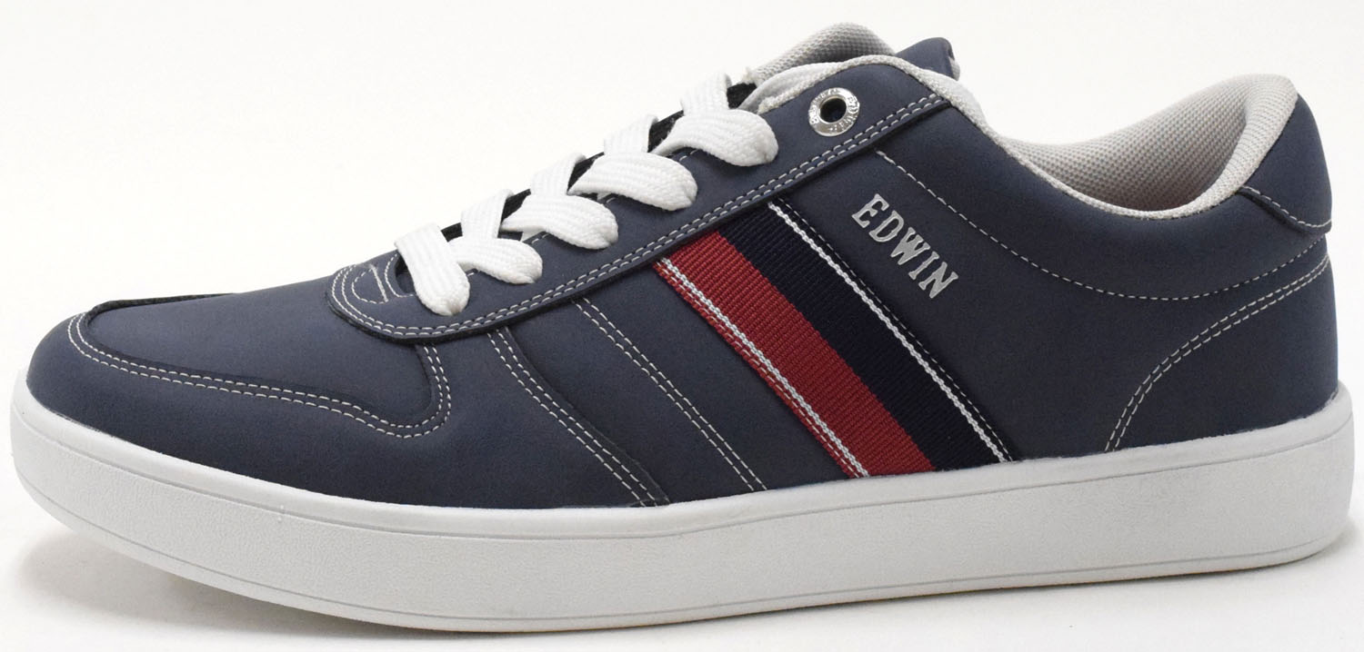 【楽天市場】【5日までポイント15倍】 エドウィン EDWIN EDWIN 軽量スニーカー ローカットタイプ EDW−7015 EDW7015：スポーツヒーローズ