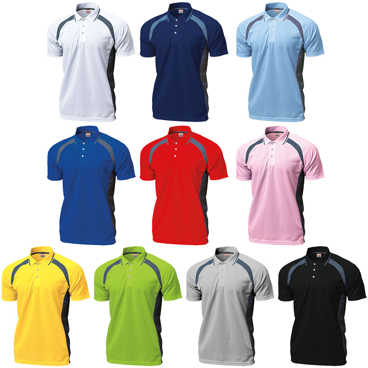 【楽天市場】【11日2時までポイントアップ】 ウンドウ wundou テニス アクティブ ポロシャツ メンズ レディース チームウェア ポロ ...