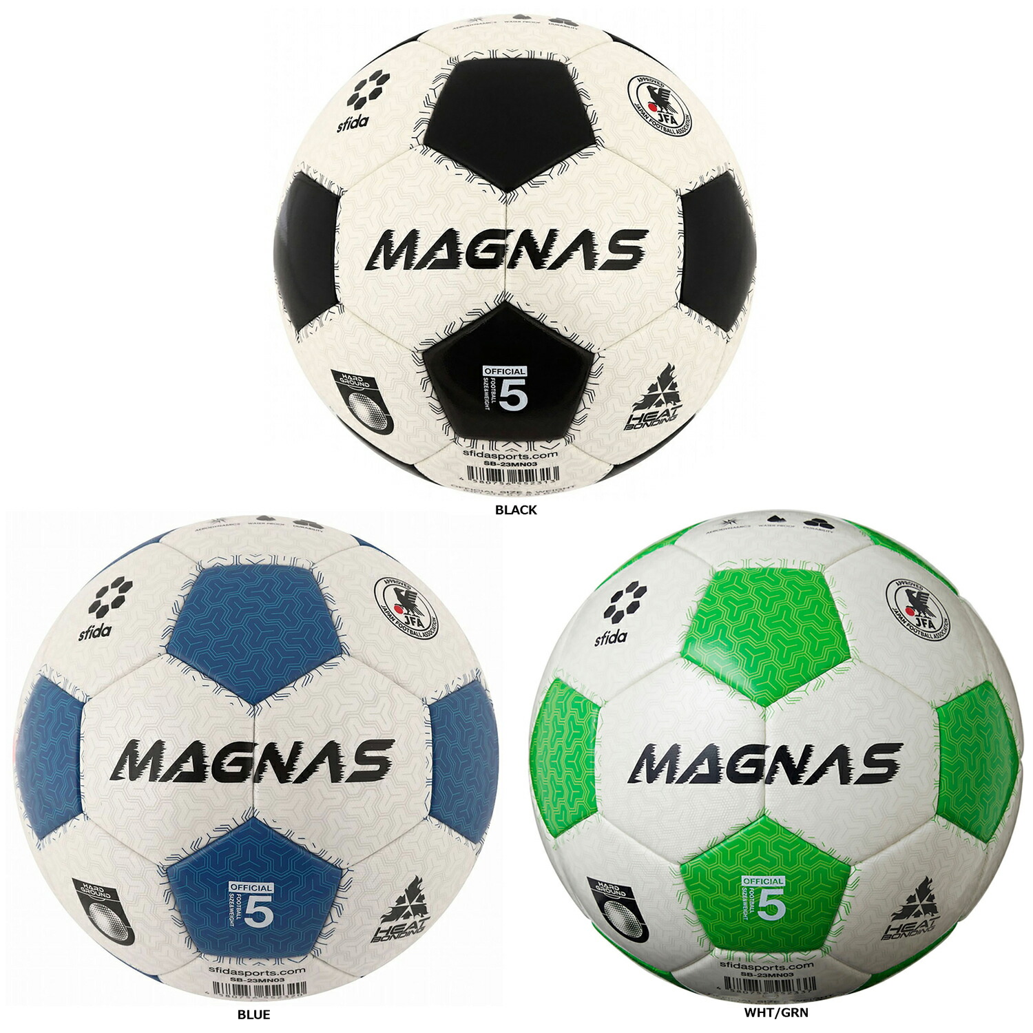 【楽天市場】スフィーダ sfida サッカー サッカーボール MAGNAS 土用 5号球 サッカー SB-23MN03 跳ね過ぎない ...