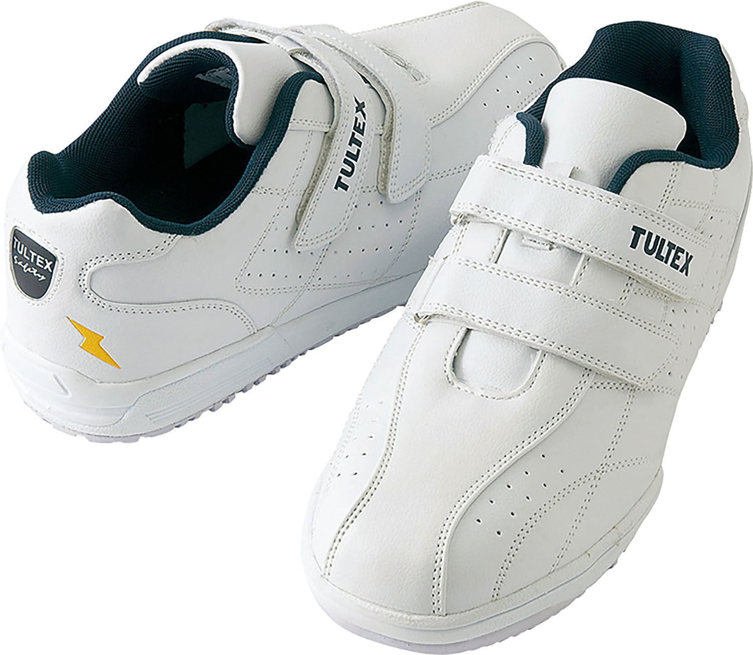 【楽天市場】【25日からポイント15倍】 タルテックス TULTEX セーフティシューズ 耐油 静電 面ファスナー スニーカー 3E 4E 鋼製先芯 安全靴 飲食店 工場 食品 厨房 作業靴 ...