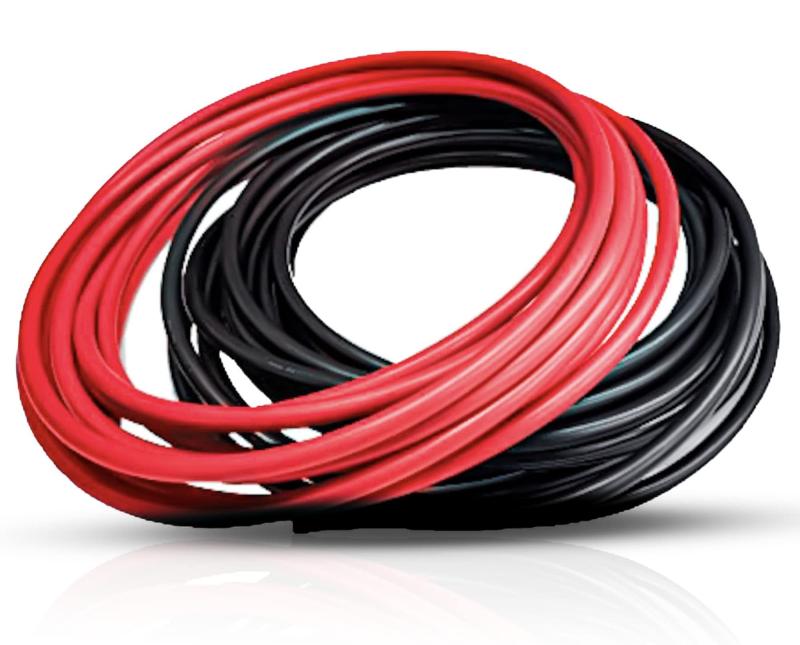 【楽天市場】KIVケーブル 8sq 赤黒セット 切り売り1m～30m 600Vケーブル 電気機器用ビニル絶縁電線 バッテリー常時電源 KIV電線 8? 絶縁キャップ付き KIV 赤 黒 電線 ...