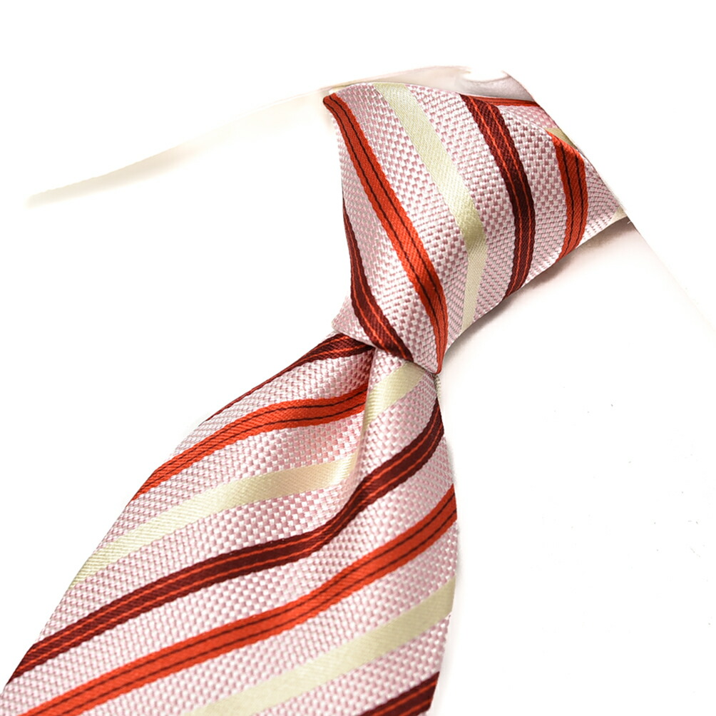 【楽天市場】《冬セール》【P10倍】 エトロ ETRO ネクタイ オールシーズン メンズ シルク 100% レジメンタル ライト ピンク ...