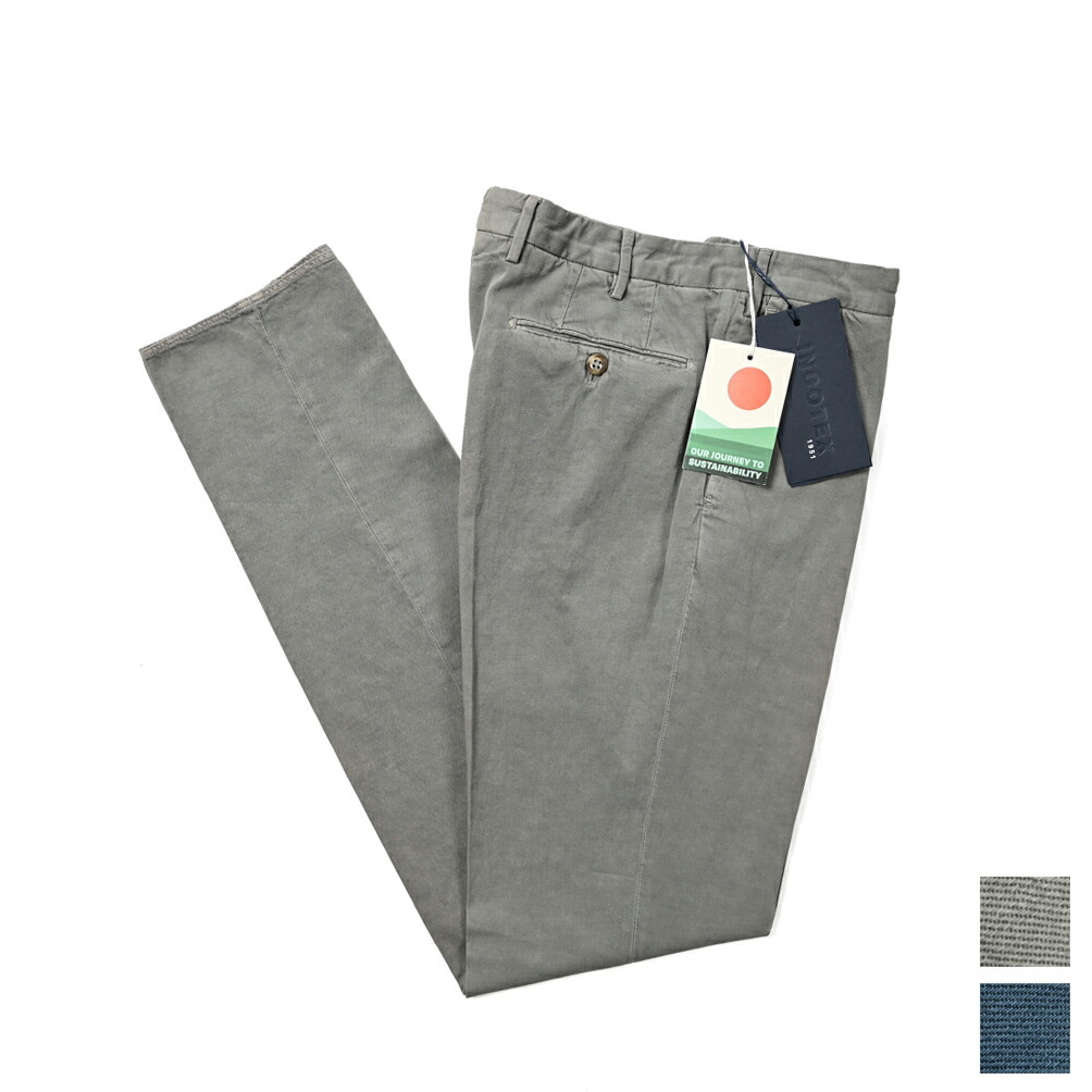 【楽天市場】インコテックス INCOTEX REGULAR FIT スラックス ワンタック 1プリーツ コットンパンツ チノパン 春夏 秋 3 ...