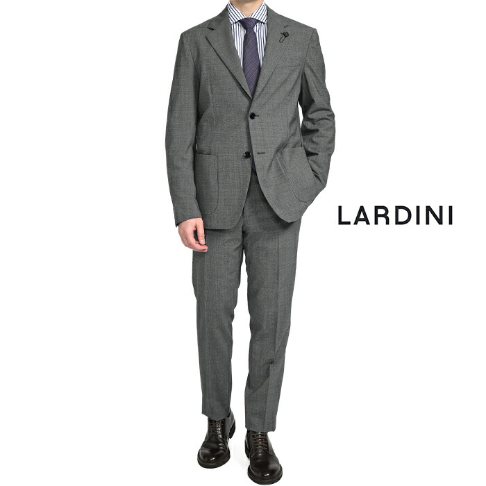 【楽天市場】【SALE】 ラルディーニ LARDINI EASY WEAR イージーウェア テーラードスーツ 2Bシングル 春夏 秋 3 ...